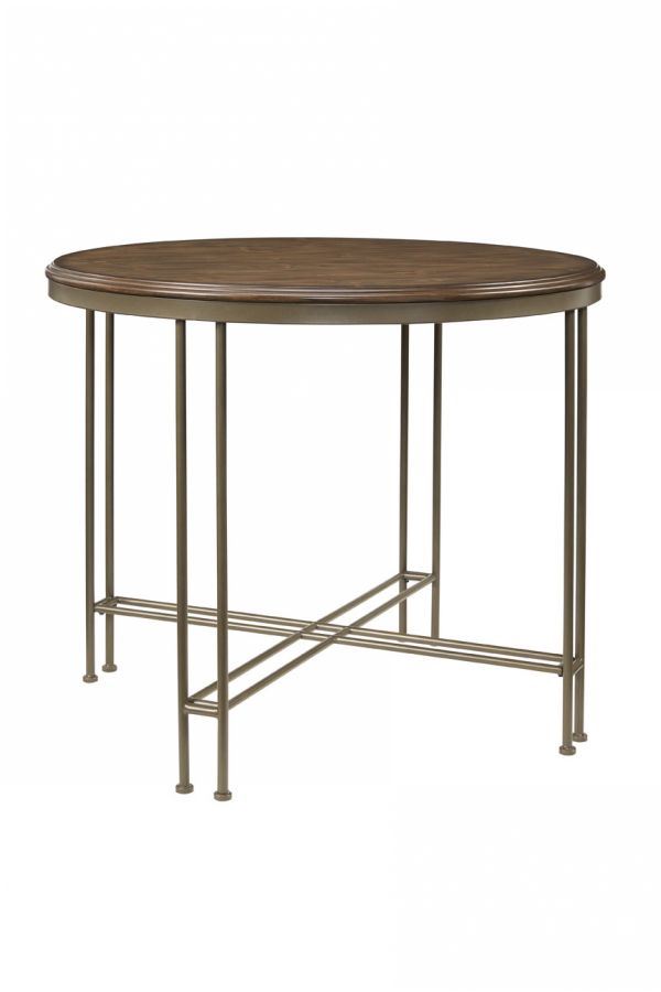 OSLO ROUND COUNTER TABLE W/4 CHAIRS