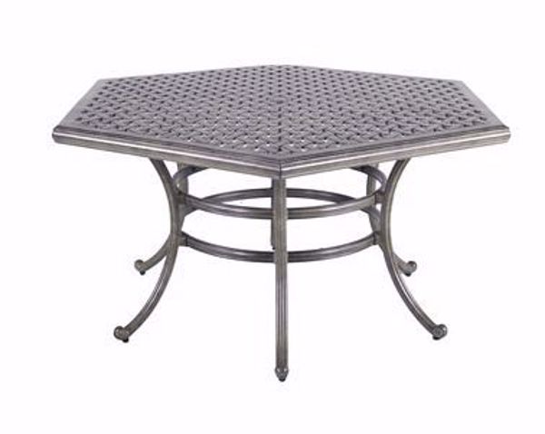 CASTLE ROCK 54" HEX DINING TABLE