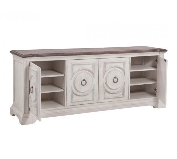 Antique White Brighten Console